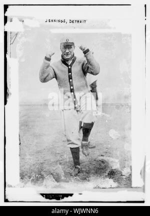 Professional baseball player Hughie Jennings Stock Photo - Alamy