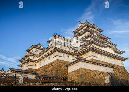 Himeji castle in winter, Himeji, Japan Stock Photo - Alamy