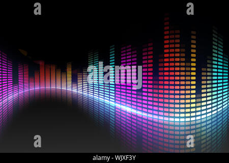 Digital disco design in different colours Stock Photo - Alamy