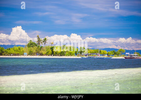 Tropical perfect island Puntod in the Philippines Stock Photo - Alamy