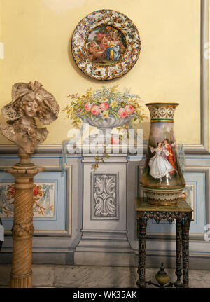 Interior of the Palacia del Segundo Cabo in Havana, Cuba Stock Photo ...