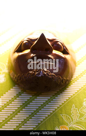 Background with Indonesian batik pattern, for wall hanging and ...