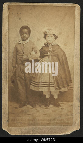 Isaac & Rosa, Slave Children from New Orleans, Photograph by Kimball ...