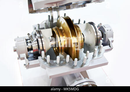 Cross section structure of steel tube Stock Photo - Alamy