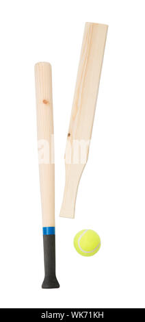 Baseball bats isolated on white background. Baseball bats Stock Photo ...