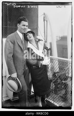 Jack Dempsey & wife Stock Photo - Alamy