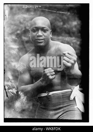 Jack Johnson was an African American boxer who made history as the ...