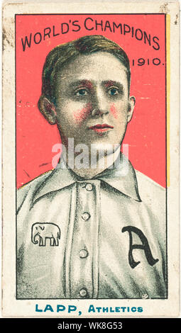 Jack Lapp, a player for the Philadelphia Athletics in the American ...