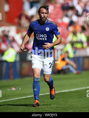 Christian Fuchs, Leicester City Stock Photo - Alamy