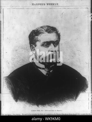 James Fisk, Jr., 1835-1872, bust Stock Photo - Alamy
