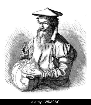 The 1569 world map by Gerardus Mercator is famous for its accurate ...