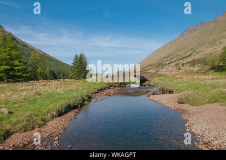 18th Century Butterbridge Glen Kinglas over Kinglas Water nr Arrochar ...