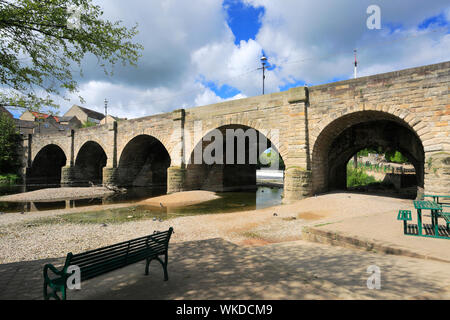 Wetherby Bridge, Wetherby, Yorkshire. UK Stock Photo - Alamy
