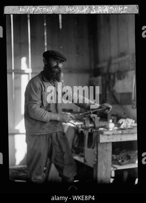 Jewish colonies. K'far Hassidim, blacksmith shop. 1934, Israel Stock ...