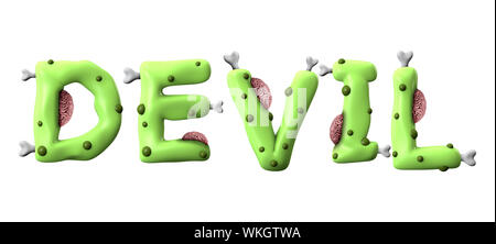 The devil that made me do it Stock Photo - Alamy