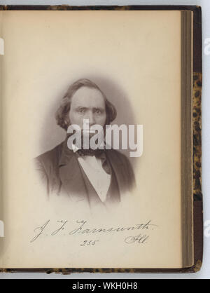 John F. Farnsworth, Representative from Illinois, Thirty-fifth Congress ...