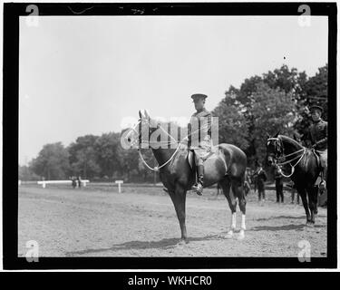General John J. Pershing riding horse named "Jeff" during Welcome Home ...