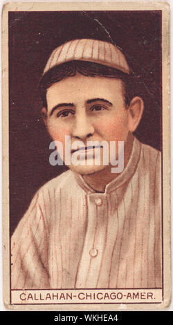 John James Callahan, Chicago White Sox, baseball card portrait Stock ...