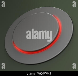 Blank Push Button Or Switch Showing Copy space Stock Photo - Alamy