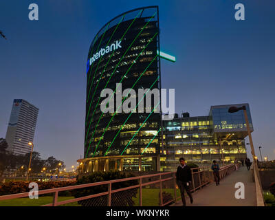 Interbank building at San Isidro Lima Peru Stock Photo - Alamy