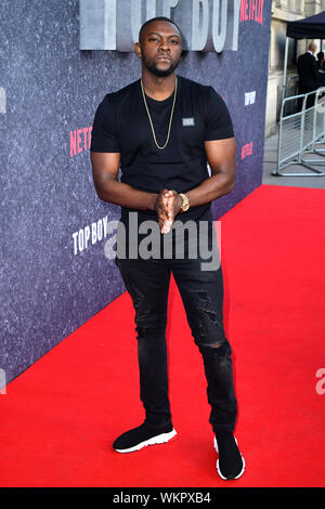 Rapman attending the UK premiere of Top Boy at the Hackney Picturehouse ...