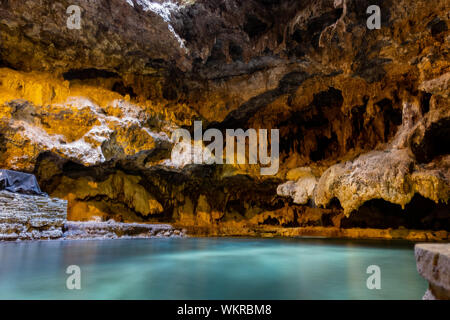 Beautiful Stalactite in the Cave and Basin National Historic Site at ...