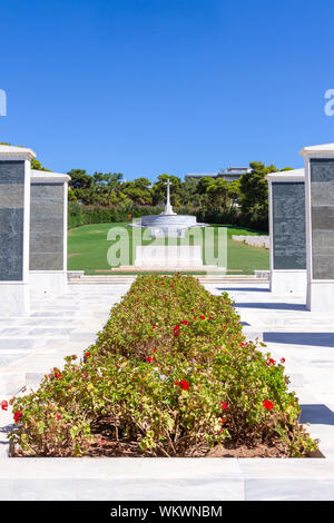 Phaleron War Cemetery with memorial, Athens. British Commonwealth ...