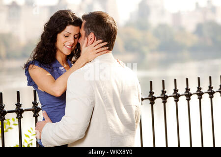 engaged couple hug together. Close up shot of hands Stock Photo - Alamy