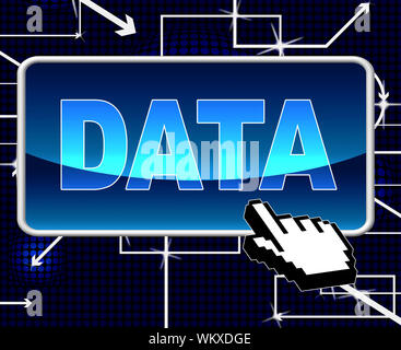 Facts Button Meaning World Wide Web And Website Stock Photo - Alamy