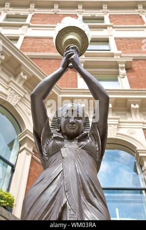 classic statue at a public street of dublin Stock Photo - Alamy