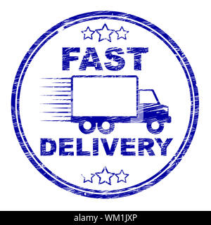 Fast speed quick parcel high performance delivery. Speedy products ...