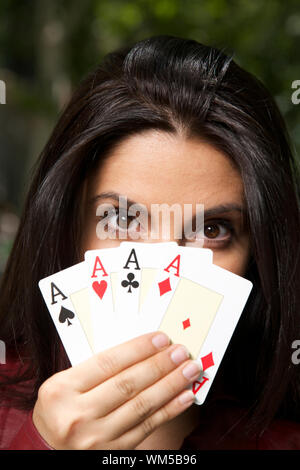 My pretty ace of spades Stock Photo - Alamy