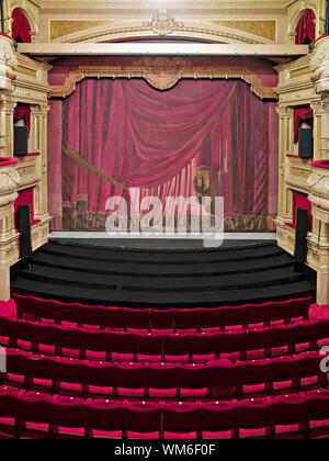 Luxurious theather hall in classic baroque style Stock Photo - Alamy