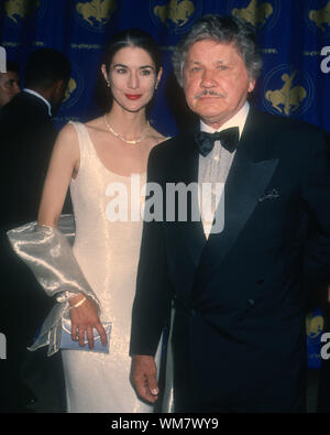 Charles Bronson, Kim Weeks, 1994, Photo By Michael Ferguson/PHOTOlink ...