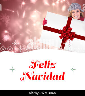 Composite image of feliz navidad Stock Photo - Alamy
