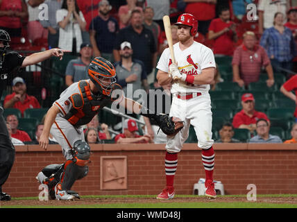 San Francisco Giants' Harrison Bader connects for an RBI single off ...