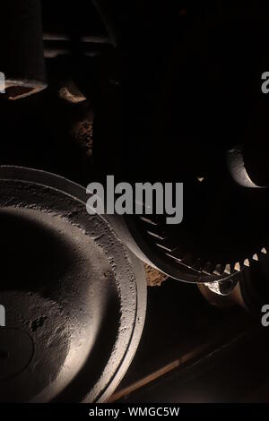 Mining Rail Car Detail Stock Photo - Alamy