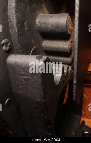 Mining Rail Car Detail Stock Photo - Alamy