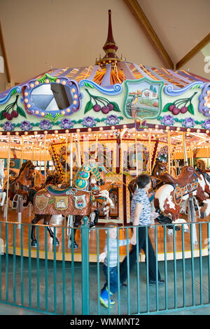 The Riverfront Carousel is located in Riverfront Park in Salem, Oregon ...