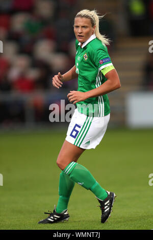 Northern Ireland's Ashley Hutton during the UEFA Women's Euro 2021 ...