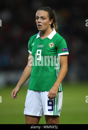 Northern Ireland's Simone Magill during the UEFA Women's Nations League ...