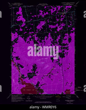 Ellenburg Center, New York, map 1964, 1:24000, United States of America ...