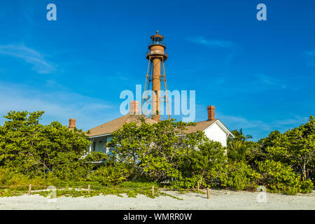 The Sanibel Island Lighthouse, Lighthouse Beach Park, Sanibel Island ...