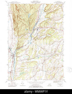 New York NY Fort Ann 139550 1904 62500 Inverted Restoration Stock Photo ...