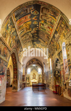 Chapel Arch Frescoes Basilica Santa Maria in Traspontina Church Rome ...