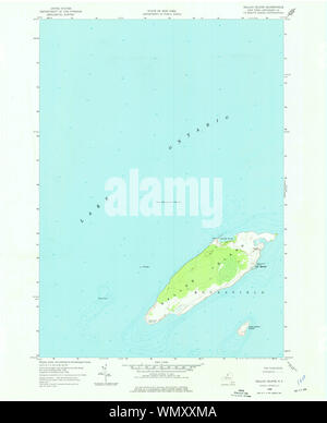 New York NY Galloo Island 138092 1942 31680 Inverted Restoration Stock ...