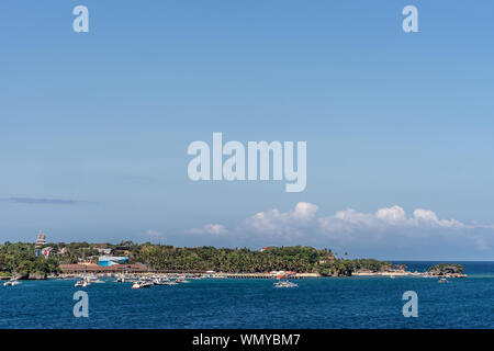 Manoc-Manoc, Boracay Island, Philippines - March 4, 2019: Near Cagban ...