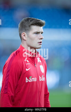 Alexander Sorloth of Norway looks on at the end of the FIFA World Cup ...