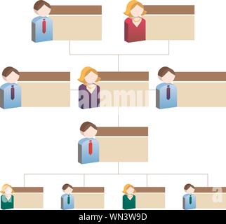 Diversity Organizational Chart Stock Vector Image & Art - Alamy