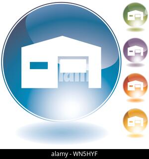 warehouse building isolated icon vector illustration design Stock ...